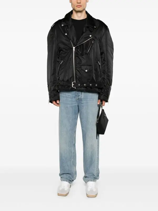 MAISON MARGIELA Belted Padded Biker Jacket
