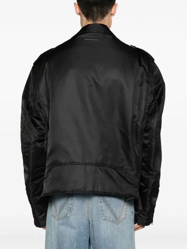MAISON MARGIELA Belted Padded Biker Jacket