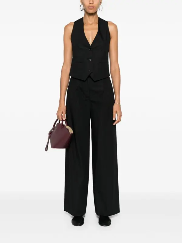 MODES Poplin Straight-leg Trousers
