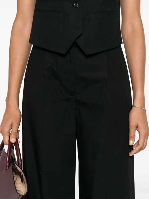MODES Poplin Straight-leg Trousers