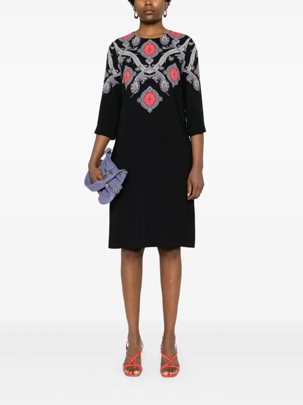 Etro Paisley-print Cady Midi Dress