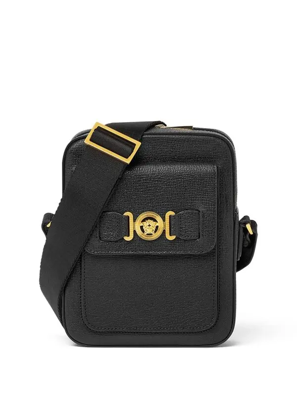 Versace Medusa Biggie Cross Body Bag - Black