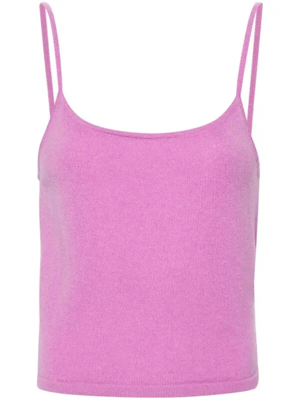 TEDDY CASHMERE Rapallo Tank Top - Purple
