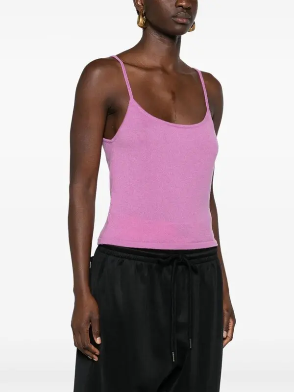 TEDDY CASHMERE Rapallo Tank Top - Purple