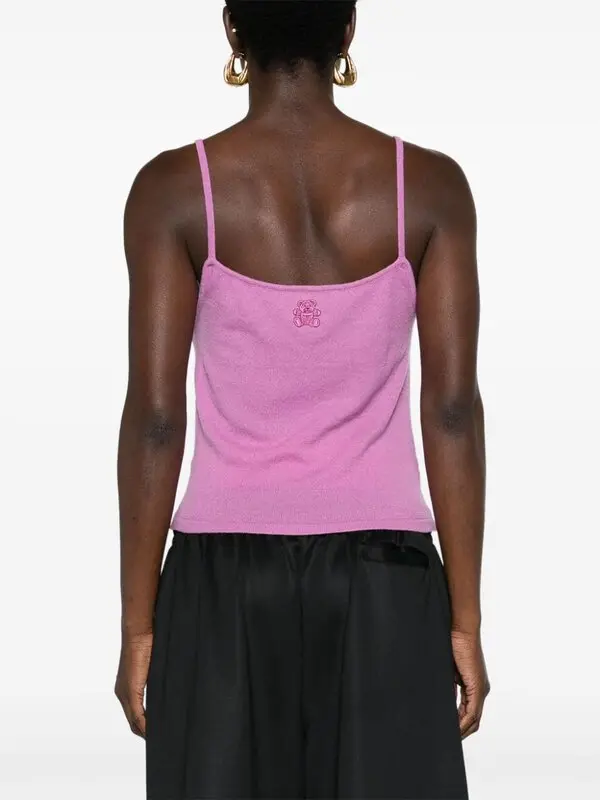 TEDDY CASHMERE Rapallo Tank Top - Purple