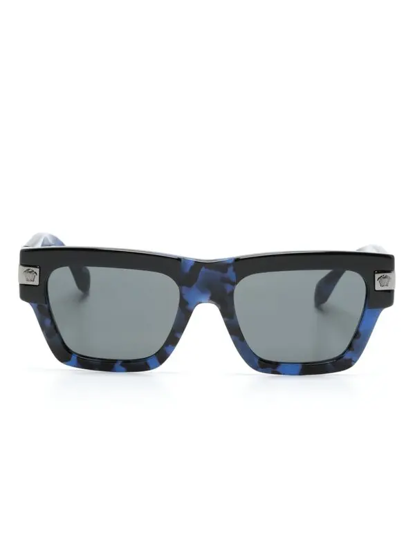Versace Square-frame Sunglasses - Blue