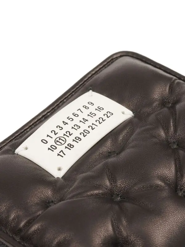 MAISON MARGIELA Glam Slam Padded Leather Wallet - Black