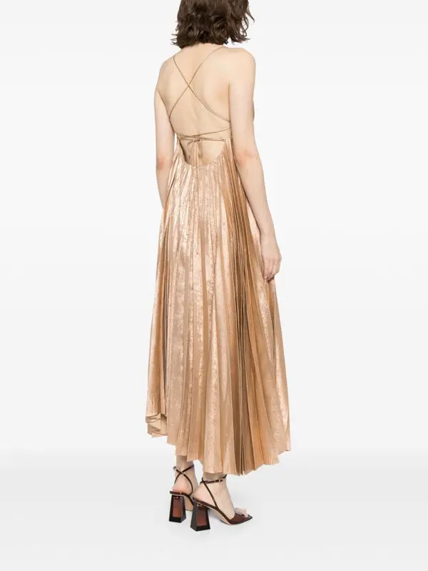 Acler Rothbury Strapless Midi-Dress - Brown | Editorialist