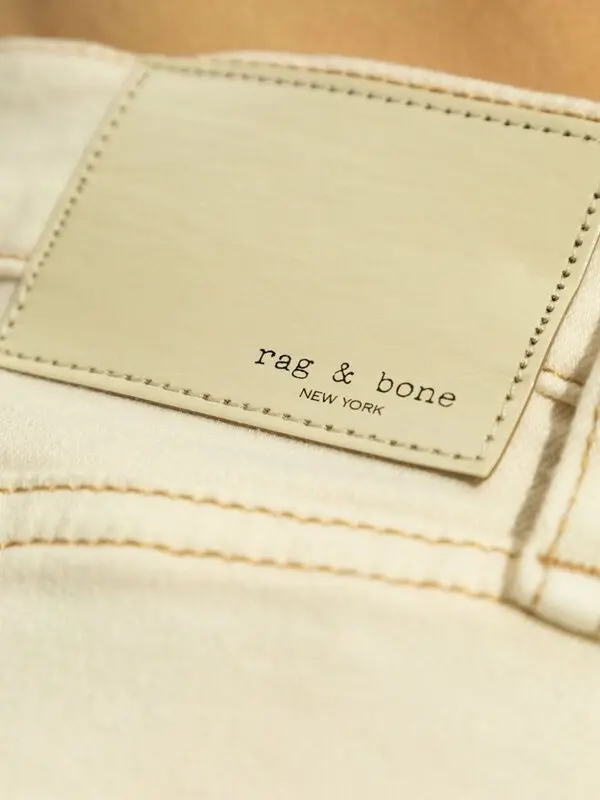 Rag & Bone Sofie High-rise Wide-leg Jeans - Neutrals