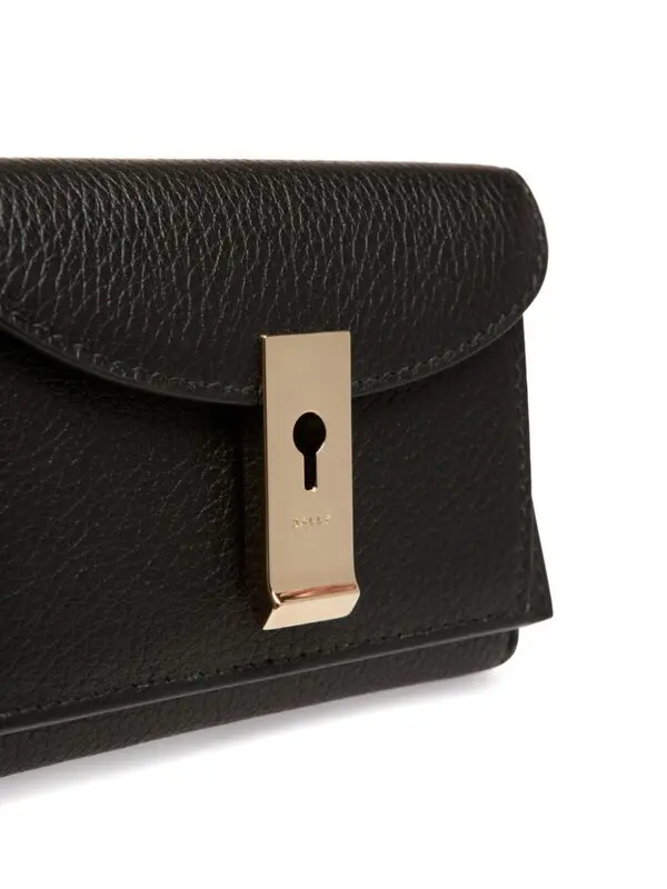 Bally Lock Me Logo-plaque Leather Wallet