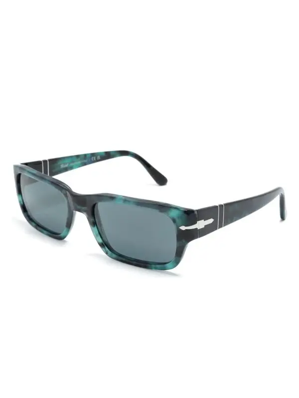 Persol Adrien Rectangle-frame Sunglasses - Blue