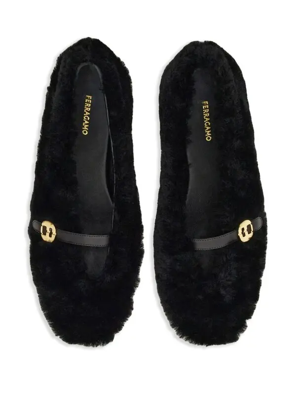FERRAGAMO Fluffy Ballerinas
