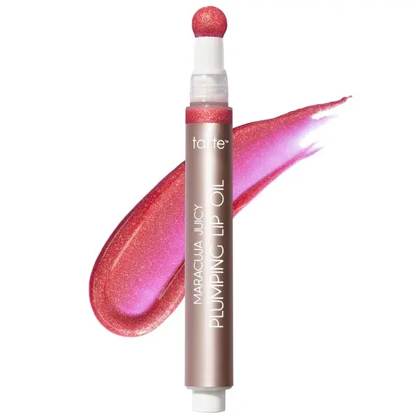 TARTE Maracuja Juicy Lip Plumping Oil With Hyaluronic Acid - Shimmering Hibiscus