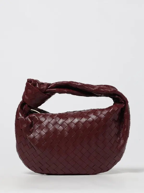 Bottega Veneta Woven Handbag - Wine