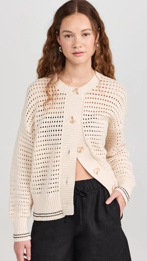 Varley Kris Relaxed Fit Knit Jacket