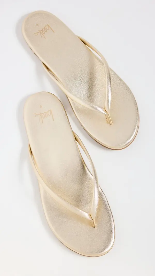 Beek Sunbeam Flip Flops - Platinum