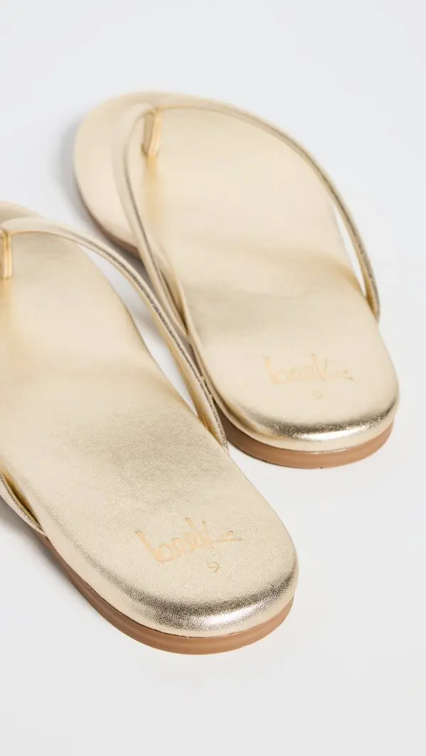 Beek Sunbeam Flip Flops - Platinum