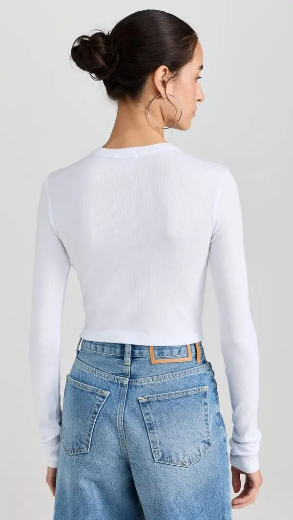 Cotton Citizen Verona Crop Shirt - White
