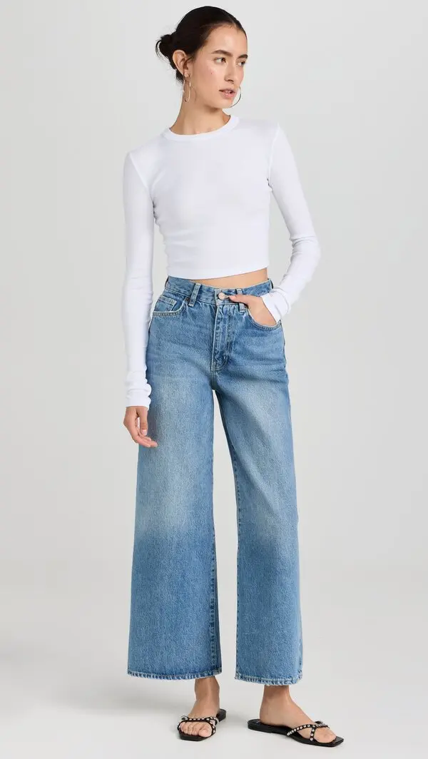 Cotton Citizen Verona Crop Shirt - White