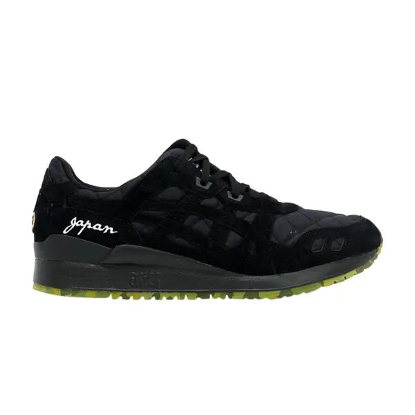 Asics Mita Sneakers X Beams X Gel Lyte 3 'souvenir Jacket' Japan Release - Black