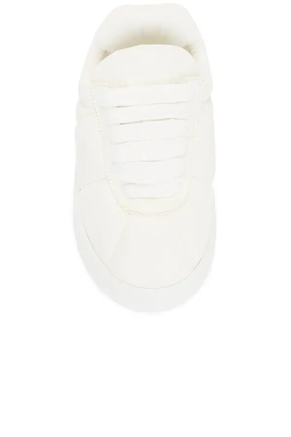 Marni Leather Sneakers - Lily White