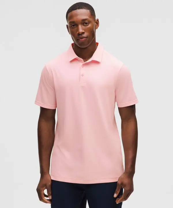 Lululemon Showzero™ Slim-fit Polo Shirt - Pink Pearl