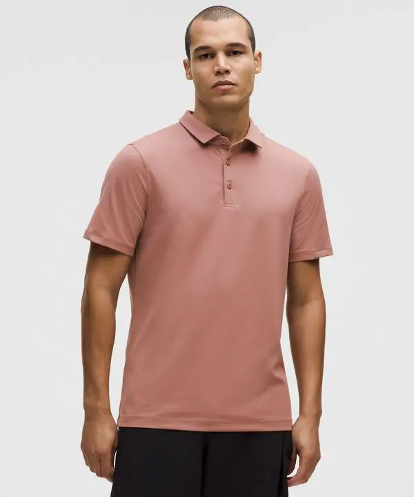 Lululemon Showzero™ Slim-fit Polo Shirt - Red Clay