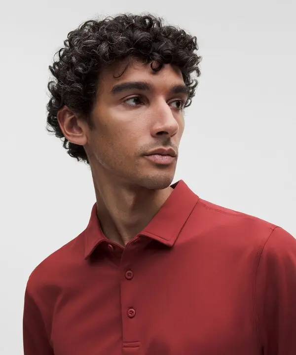 Lululemon Showzero™ Slim-fit Polo Shirt - Rocket Red