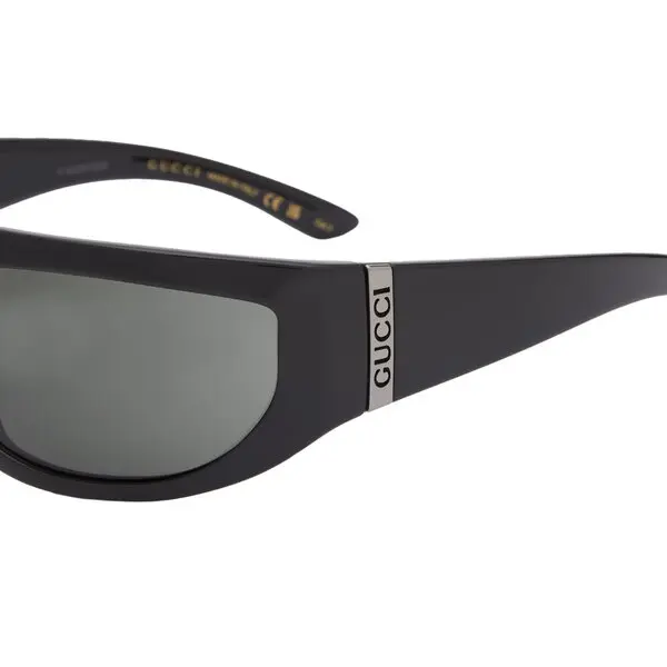 Gucci Gg1574s Sunglasses - Black/Grey | Editorialist