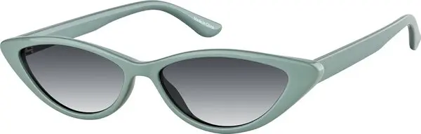 Zenni Cat-eye Full Rim Sunglasses - Green