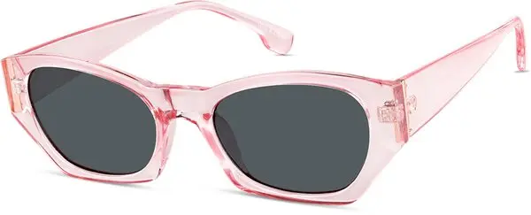 Zenni Cat-eye Full Rim Sunglasses - Mauve
