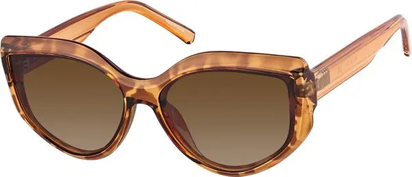 Zenni Cat-eye Full Rim Sunglasses - Tortoiseshell