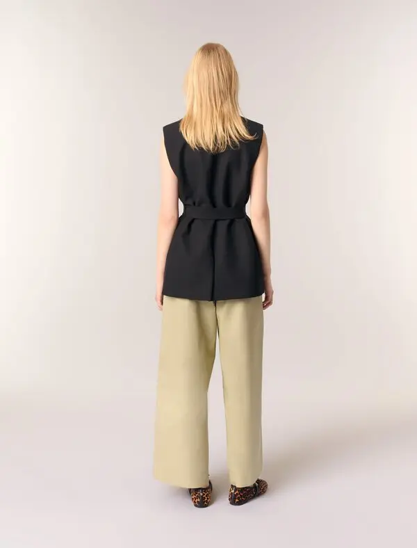 Maje Sleeveless Jacket