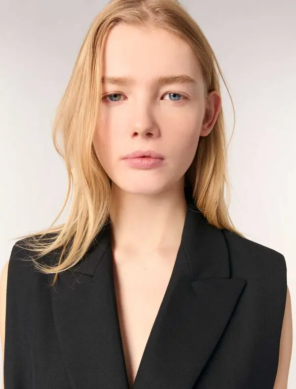 Maje Sleeveless Jacket