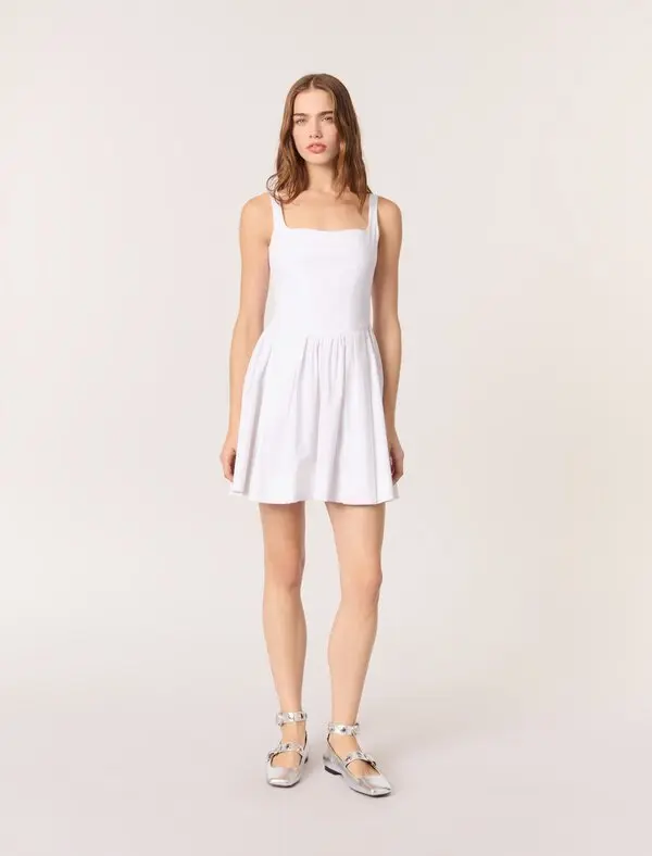 Maje Cotton Mini Dress