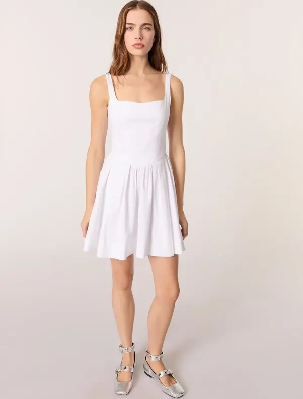 Maje Cotton Mini Dress