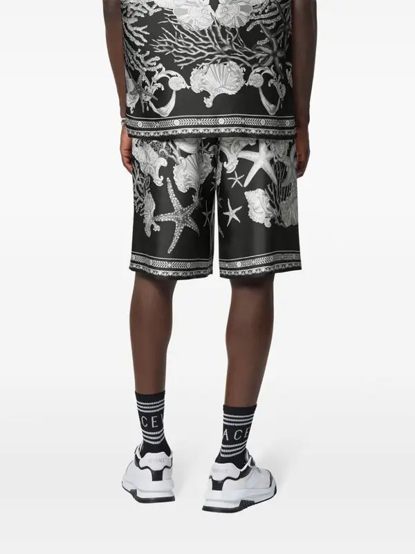 Versace Barocco Sea Print Shorts