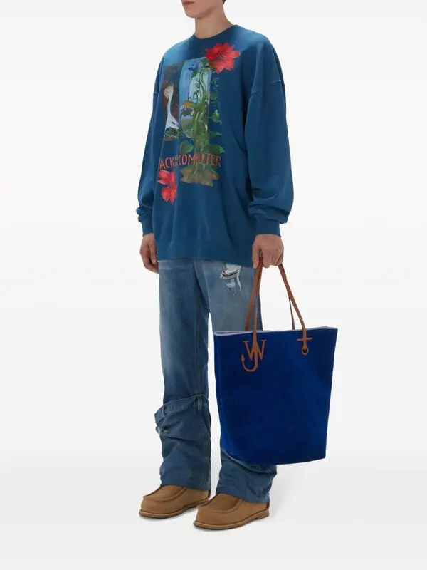 JW Anderson Anchor Tote Bag - Blue