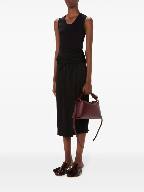 JW Anderson Draped Midi Skirt