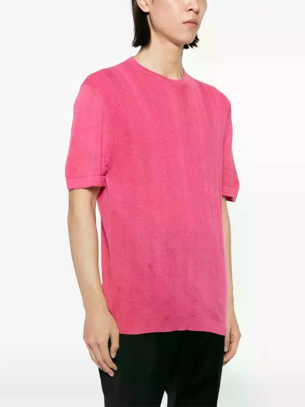 Kiton Ribbed-knit T-shirt
