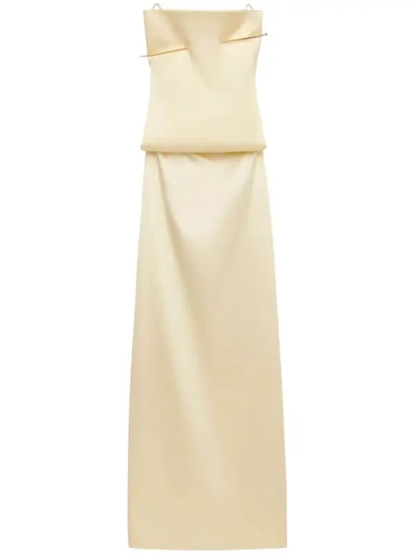 Loewe Open-back Silk Maxi Dress