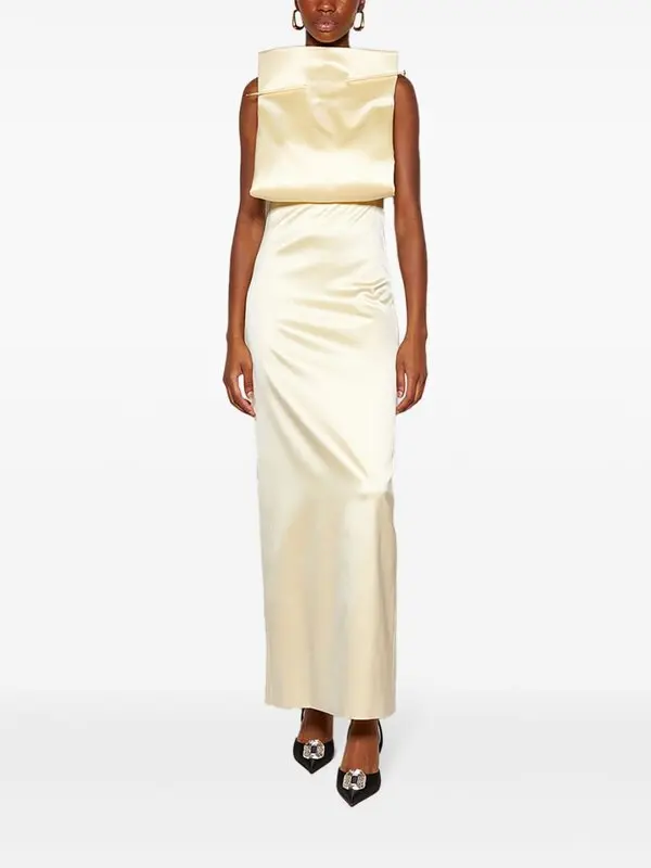 Loewe Open-back Silk Maxi Dress