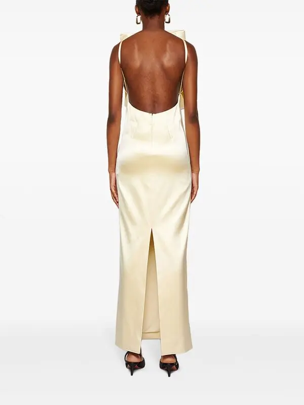 Loewe Open-back Silk Maxi Dress