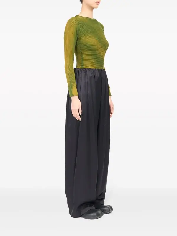 MAISON MARGIELA Pleated High-waist Trousers