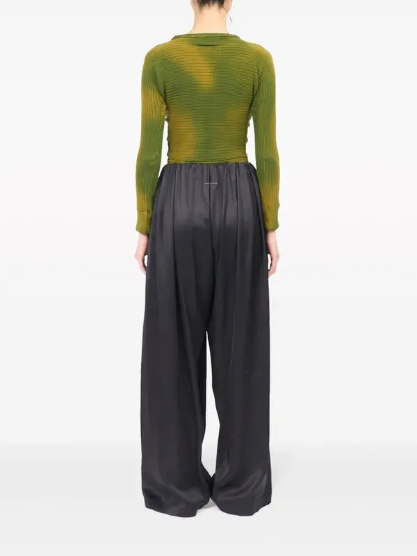 MAISON MARGIELA Pleated High-waist Trousers