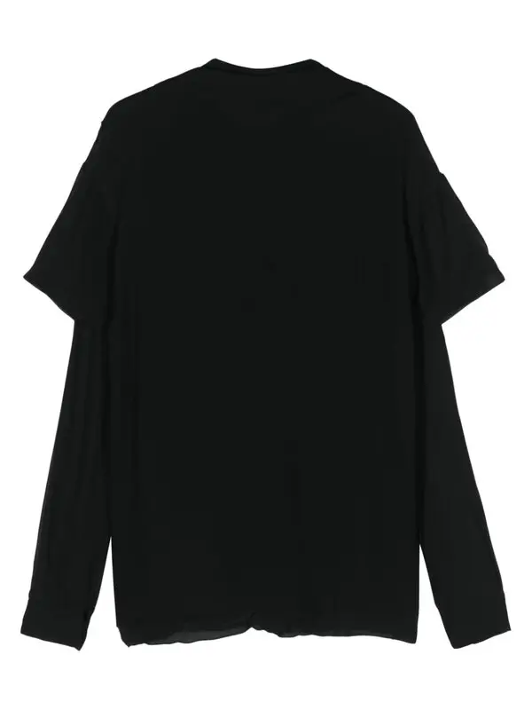 Andrea Ya'aqov Layered Chiffon Shirt