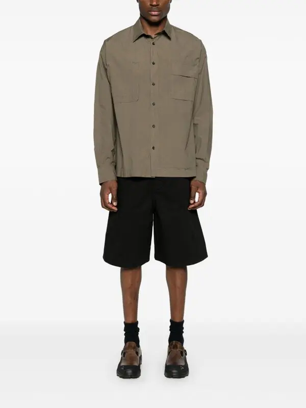 Andrea Ya'aqov Wide-leg Bermuda Shorts