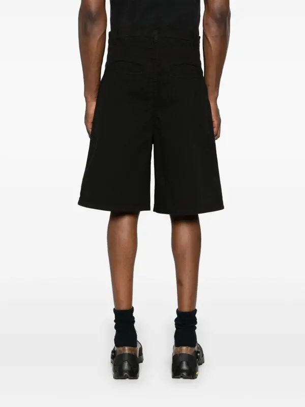 Andrea Ya'aqov Wide-leg Bermuda Shorts