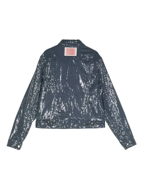 CHARLES JEFFREY Sequin-embellished Jacket