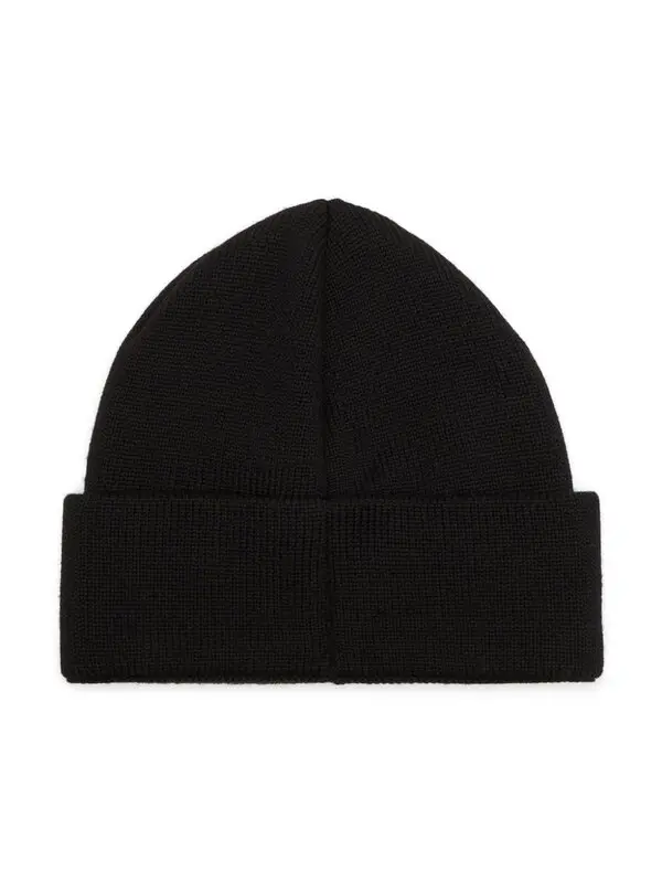 Dsquared2 Intarsia-logo Wool Beanie - Black